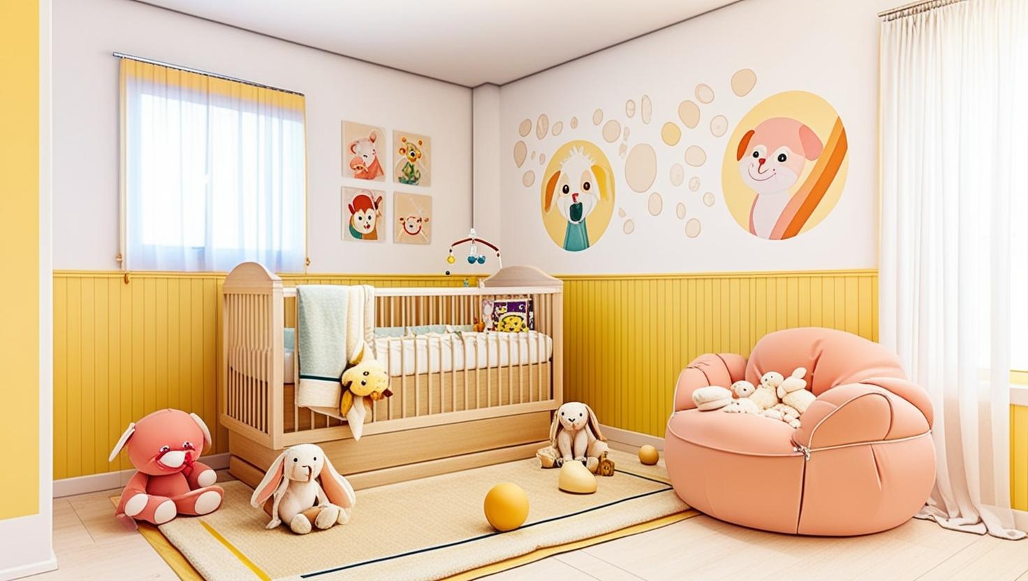 Tendência de Quarto de Bebê em Tons Pastel: Delicadeza e Conforto